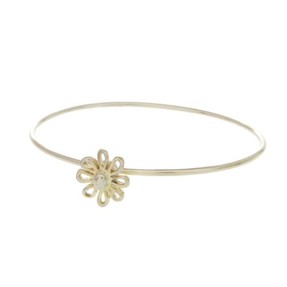 Tiffany & Co. | Jewelry | Tiffany Co Daisy Flower Silver 925 Bangle ...